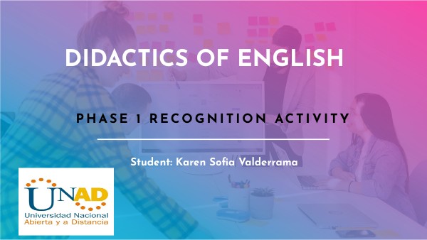 Phase 1 Recognition Activity | Genially