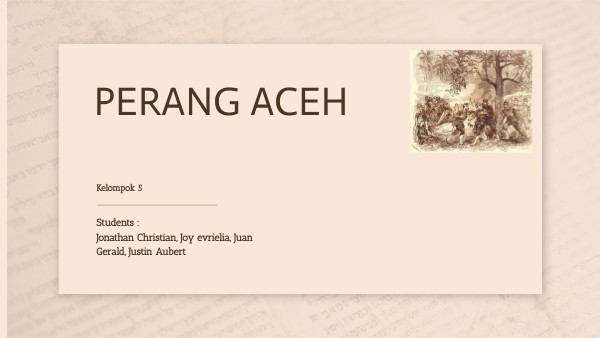 Perang Aceh | Genially