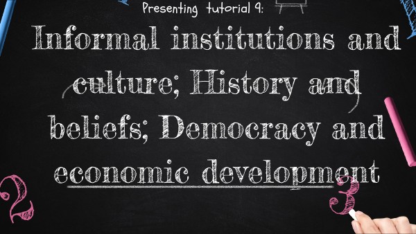 CHALK & BLACKBOARD PRESENTATION | Genially