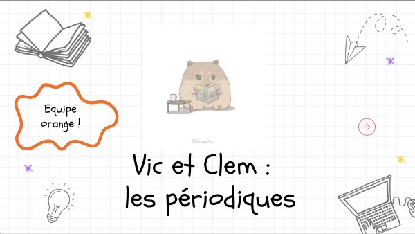 Les périodiques - équipe orange