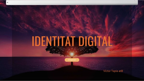 Identitat digital Víctor Tapia | Genially