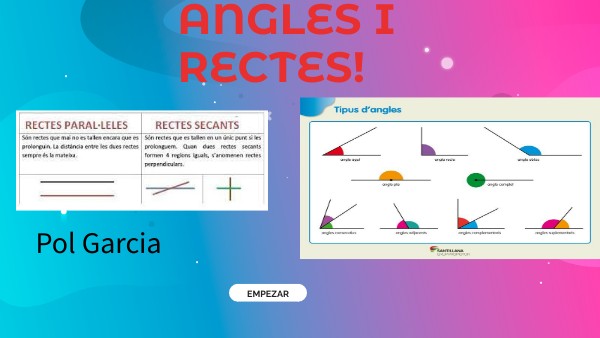 Angles i rectes | Genially