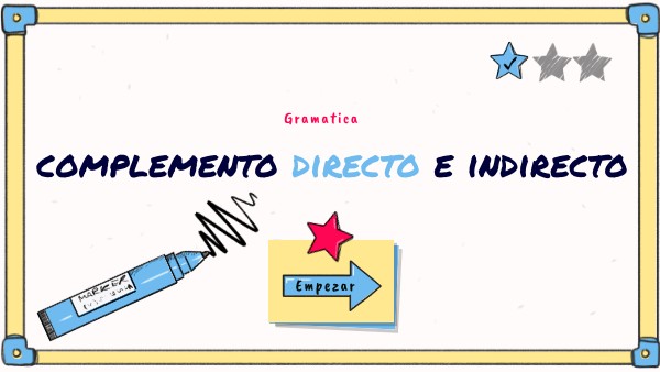 IDENTIFICAR EL CI Y EL CD 2ª. SESIÓN | Genially