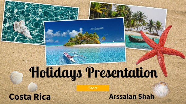 HOLIDAYS PRESENTATION
