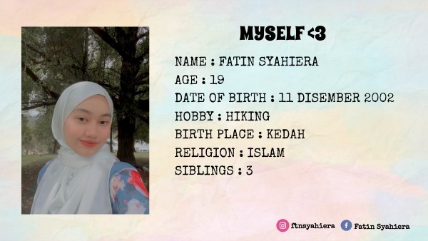 FATIN SYAHIERA BINTI MOHD RASHIDIE (03DET20F1146)
