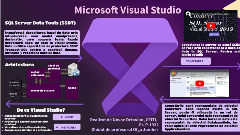 SGBD Visual Studio