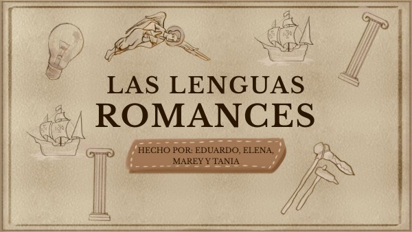 LAS LENGUAS ROMANCE