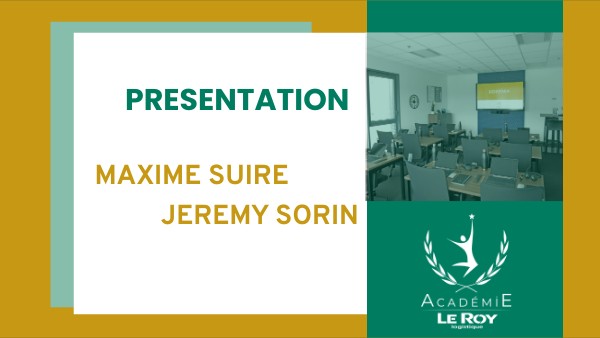 Présentation Maxime SUIRE