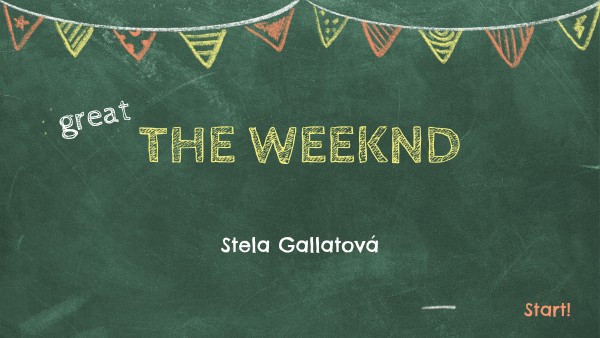 ANIMATED CHALKBOARD PRESENTATION | Genially