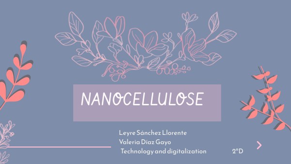 Nanocellulose