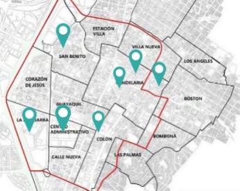 Mapa del centro | Genially