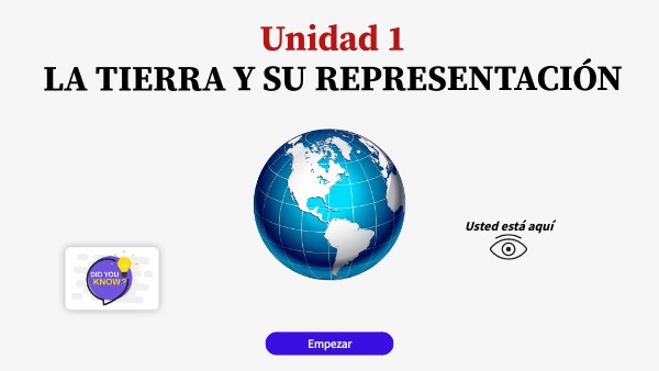 Tema 1. La Tierra y su representación | Genially
