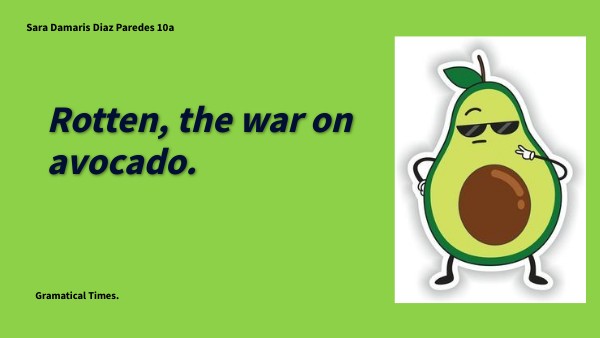 the war on avocado
