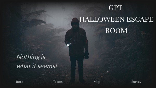 Halloween 2nd TIMING - Escape room | Genially