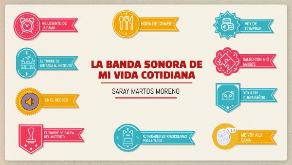 La banda sonora de mi vida cotidiana | Genially