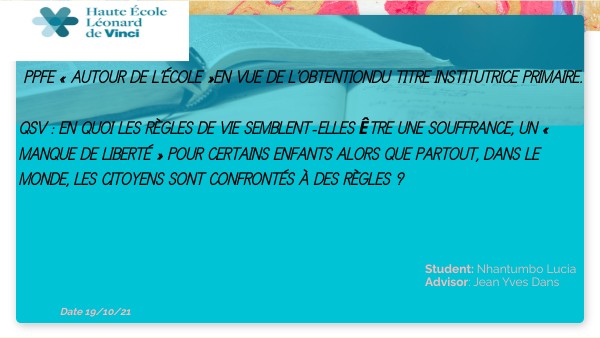 PPFE autour de l'école