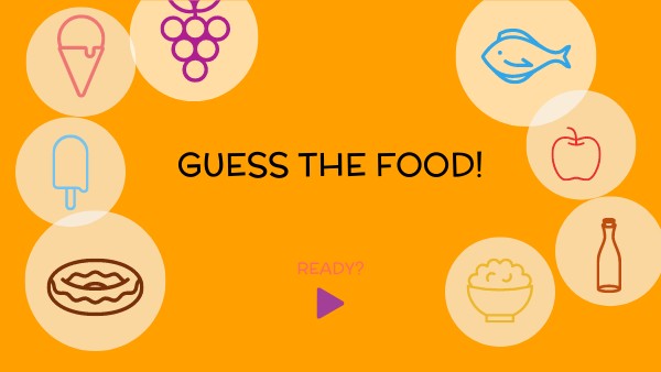 GUESS THE FOOD | Genially