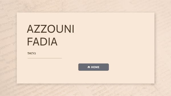 AZZOUNI Fadia