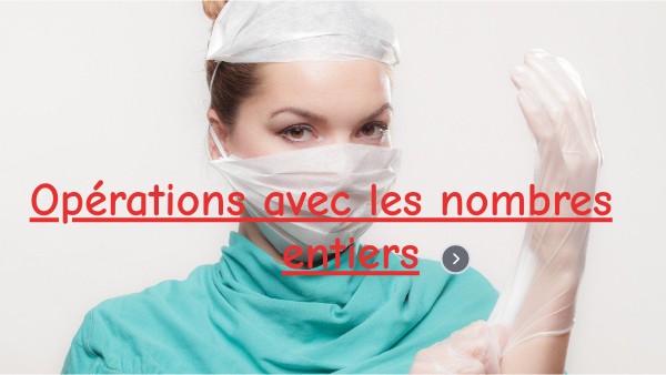 Opérations sur les nombres entiers