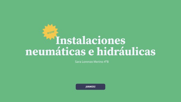 Instalaciones neumáticas e hidráulicas