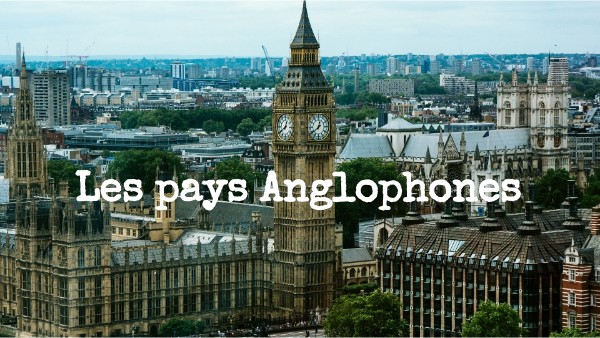 Les pays Anglophones | Genially