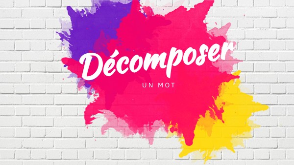 Composition & dérivation | Genially