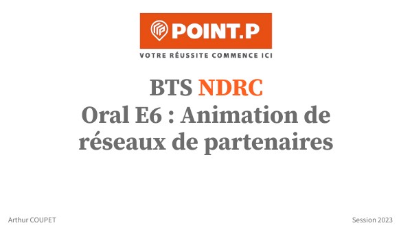 Diapo E6 partenaire | Genially