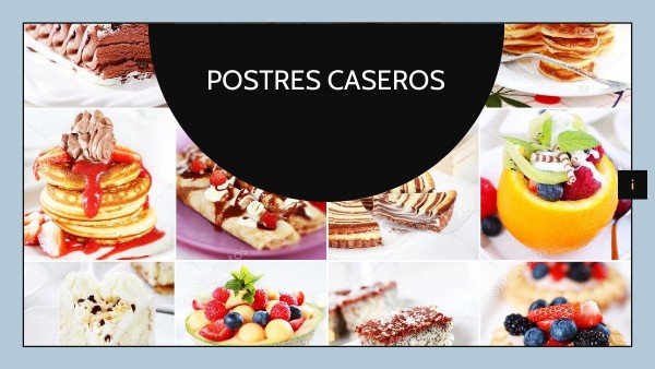 Postres caseros