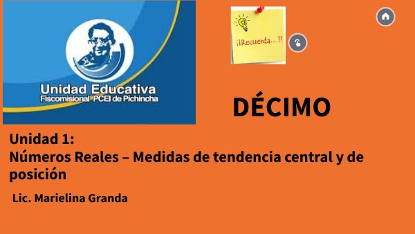 DECIMO SEMANA 16-17 DE OCTUBRE 2021 | Genially