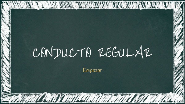Conducto regular
