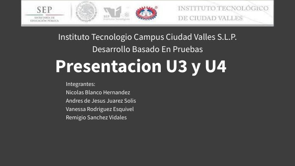 Presentacion U3 y U4 | Genially