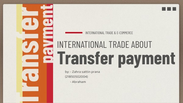 INTERNATIONAL TRADE | Genially