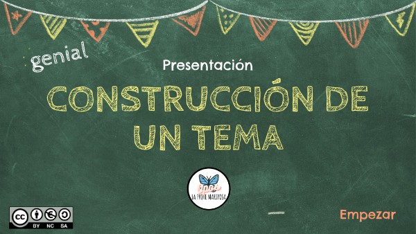 CONCLUSIÓN DE UN TEMA