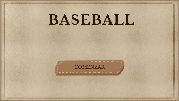 Baseball | Genially