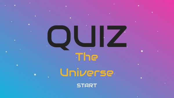 The Universe QUIZ