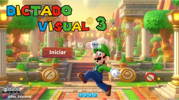 Dictado Visual 3 Super Mario | Genially