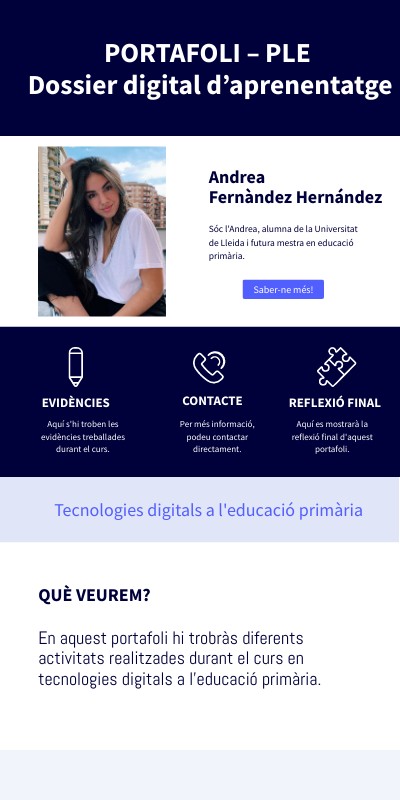 PORTAFOLI ANDREA FERNÀNDEZ | Genially