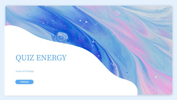 QUIZ ENERGY | Genially