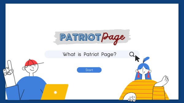 Patriot Page Intro II | Genially