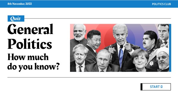 Politics Club Quiz