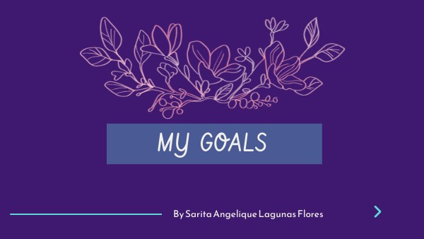 PRESENTACIÓN GOALS | Genially