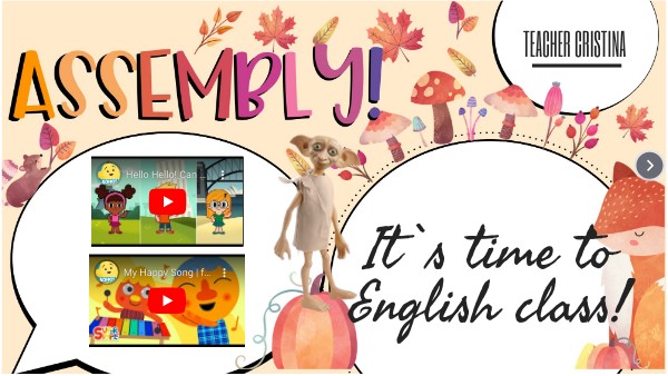 Genially asamblea inglés | Genially