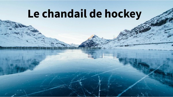 Le chandail de hockey