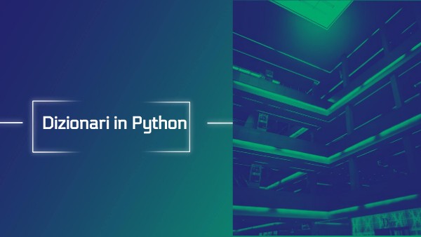 Dizionari in Python