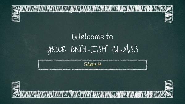 Genially rentrée 5èmeA