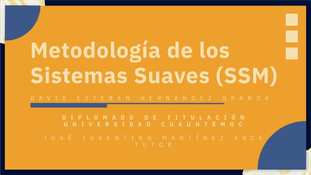 Metodología de los Sistemas Suaves (SSM) | Genially