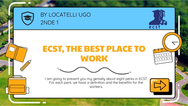 Perks in ECST | Genially