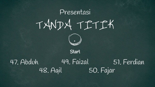 PRESENTASI TANDA TITIK | Genially