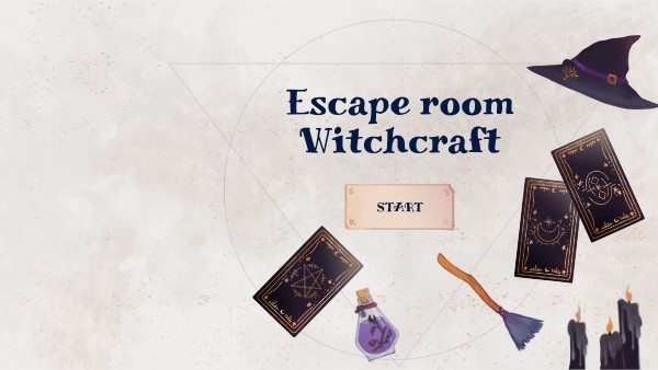 WITCHCRAFT ESCAPE ROOM