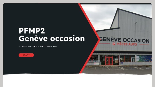 presentation PFMP 2 GENEVE OCCASION